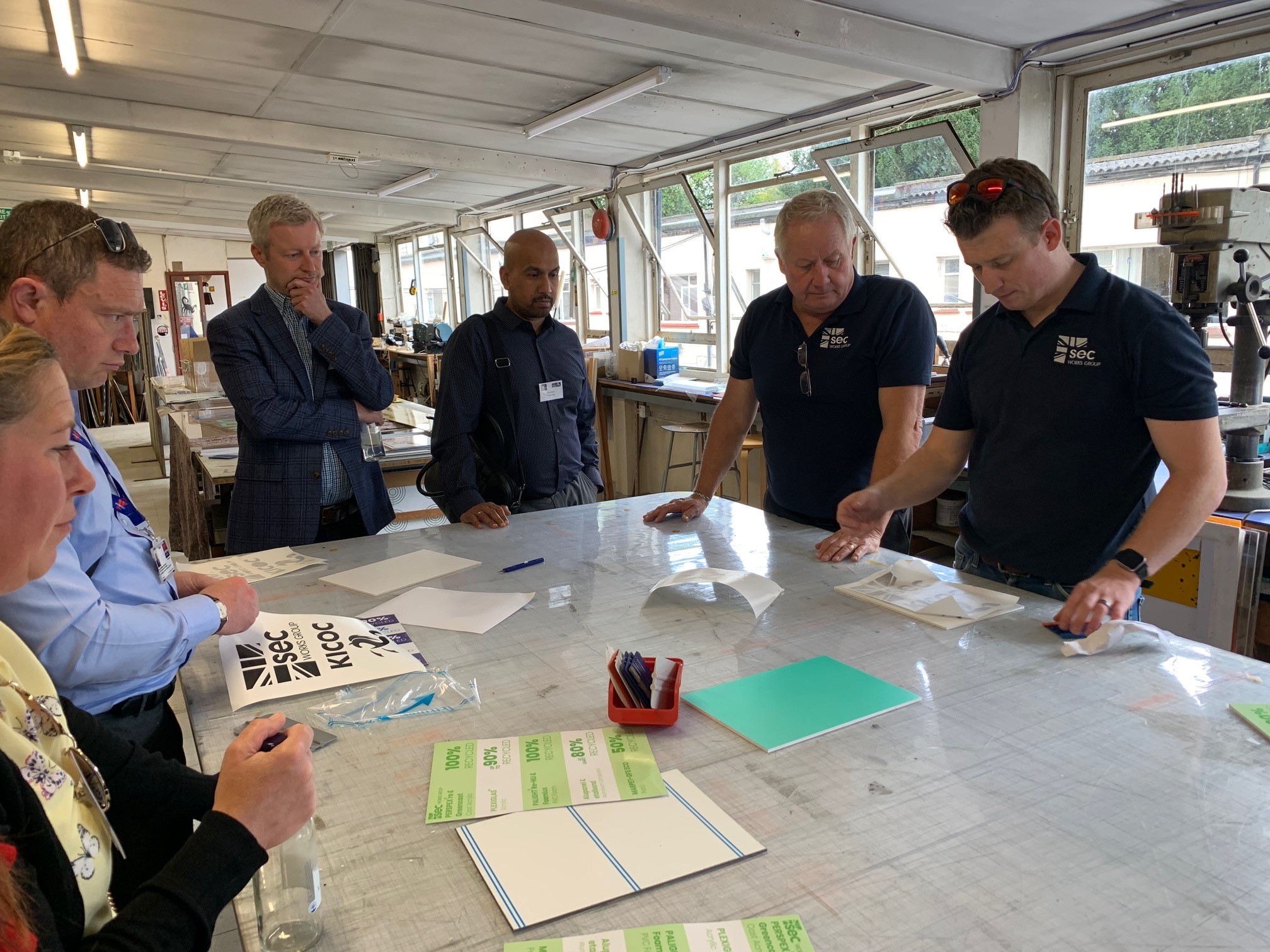 KMFG SITE VISIT - SEC WORKS GROUP - Local Skills Improvement Plan