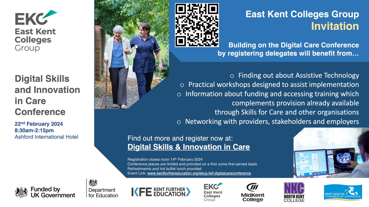 Digital Skills and Innovation in Care Conference - Local Skills Improvement Plan